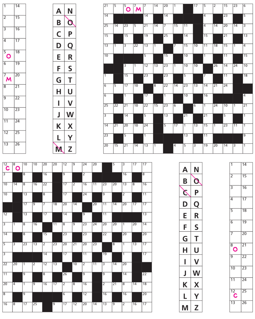 September 2016: Code Crosswords – Games World of Puzzles