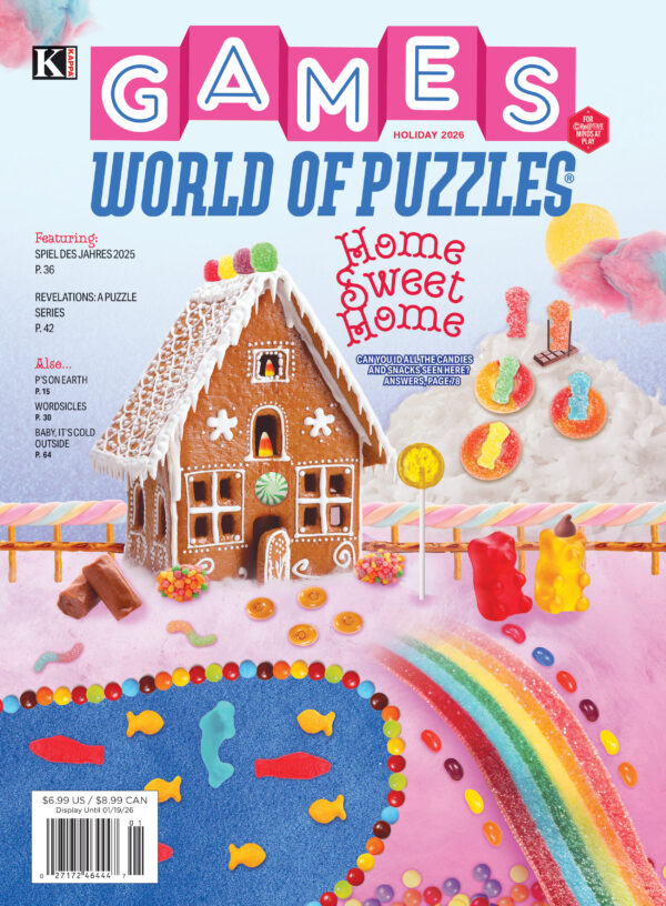 Games World of Puzzles Holiday 2026 – Games World of Puzzles