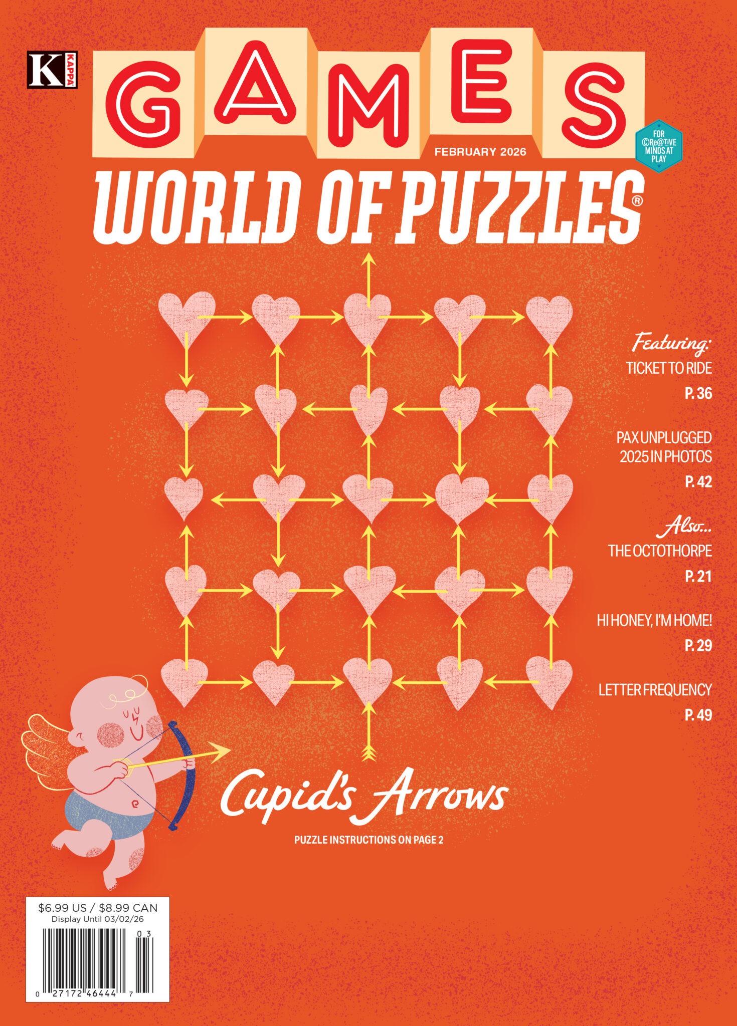 Games World of Puzzles February 2026 – Games World of Puzzles